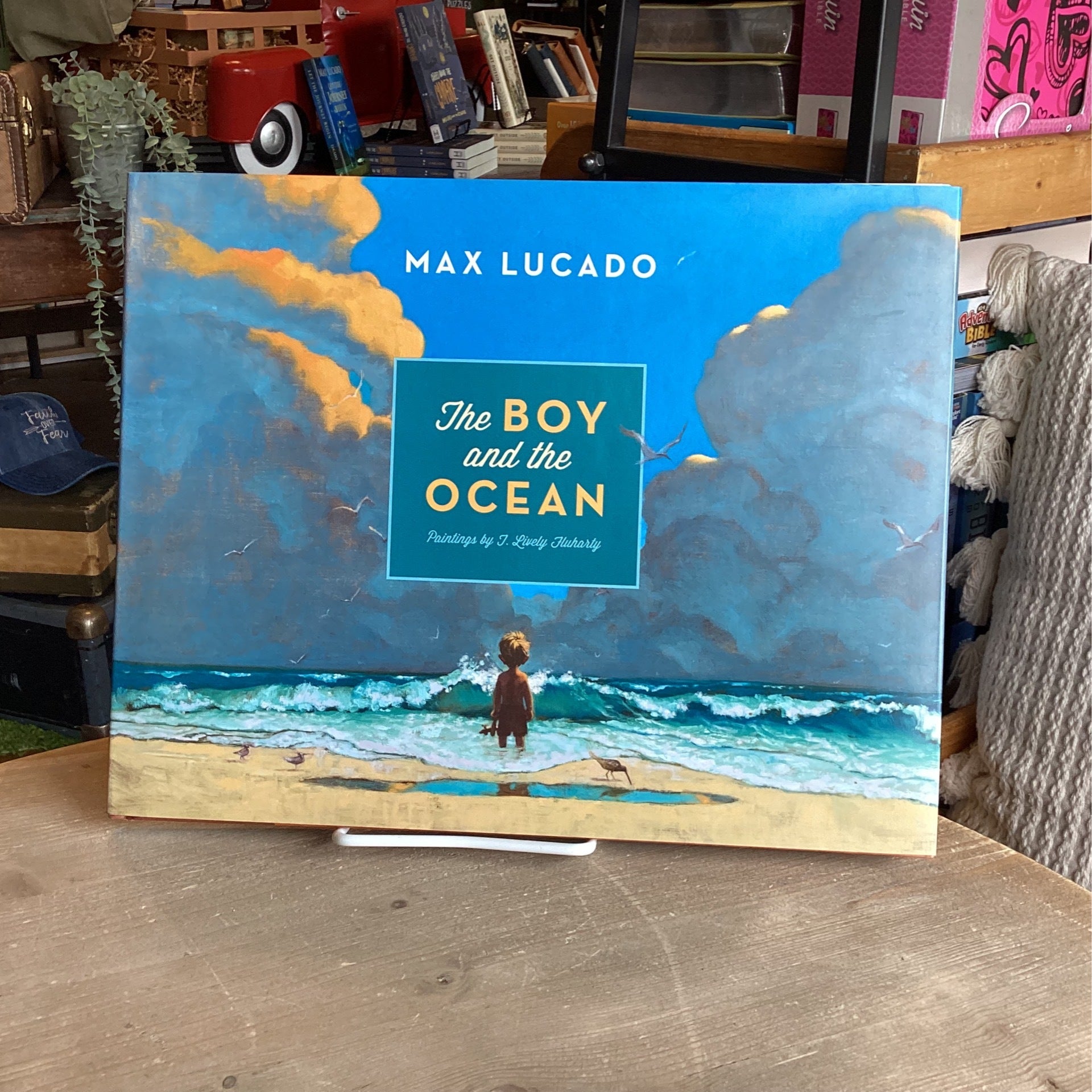 The Boy and the ocean | Journey Canvas Company