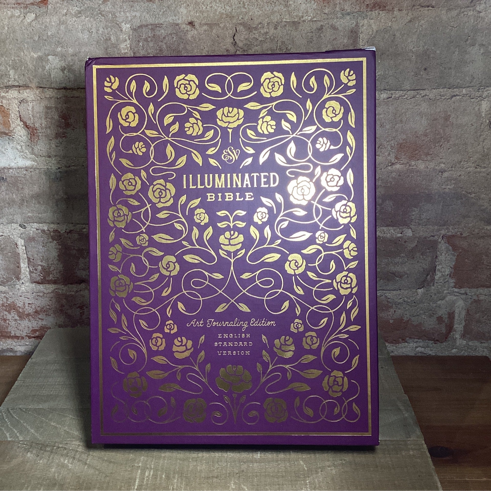 Esv Bible Illuminated Journaling Purple Journey Canvas Company
